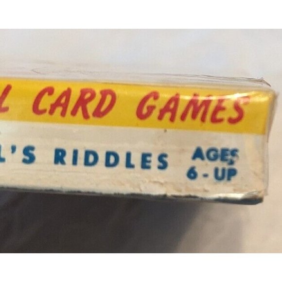 Russell Athletic | Games | Nos Russells Riddles Card Games Sealed Vtg ...